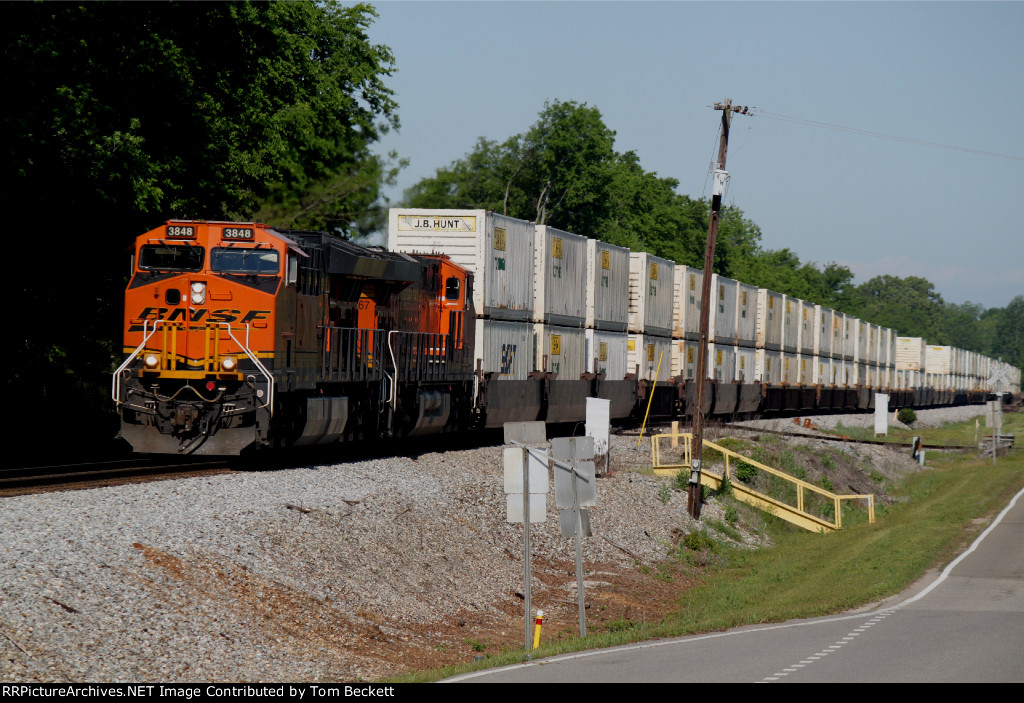 Stacks from the west